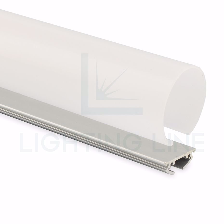 Ledpoint S.r.l. | Profilé en aluminium rond, diamètre 30mm, 2 mètres