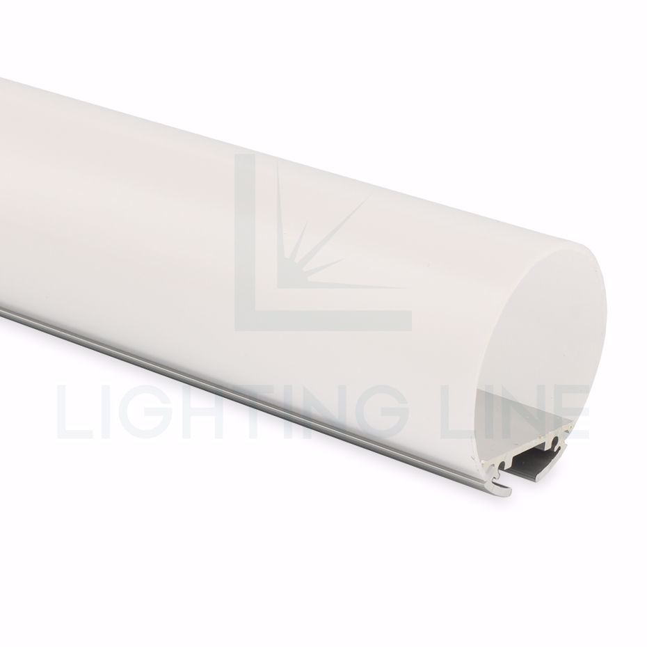 Ledpoint S.r.l. | Profilé en aluminium rond, diamètre 30mm, 2 mètres