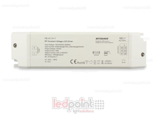 Ledpoint S.r.l. | Transformateur 40W 24V 3 canaux Wireless SkyDance